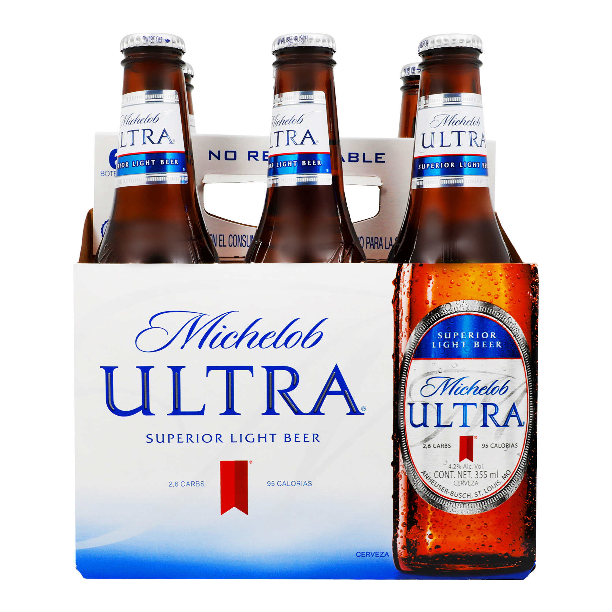 Cerveza Michelob Ultra 6 Pack Botella 355 Ml - 7 Eleven | Grupo Iconn