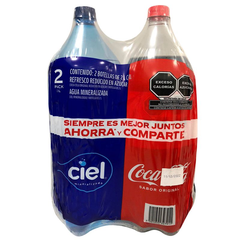 Coca Cola Bipack Coca Cola Ciel Min 2 L 7 Eleven Grupo Iconn