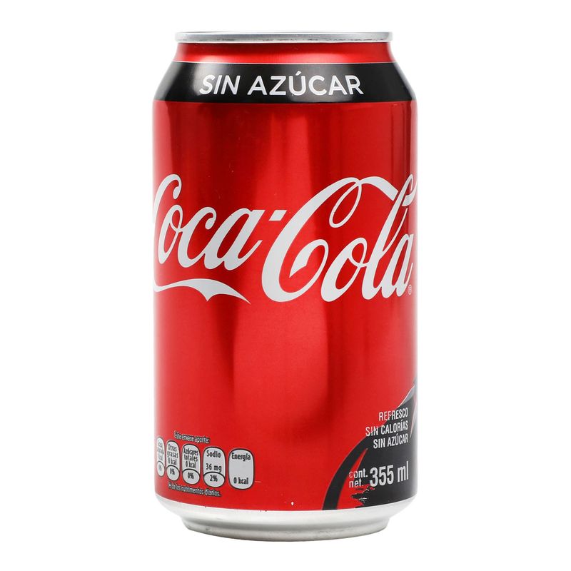 Coca Cola Sin Azucar Lata 355Ml - 7 Eleven | Grupo Iconn Coca Cola Sin Azucar Lata 355Ml - 7 Eleven | Grupo Iconn
