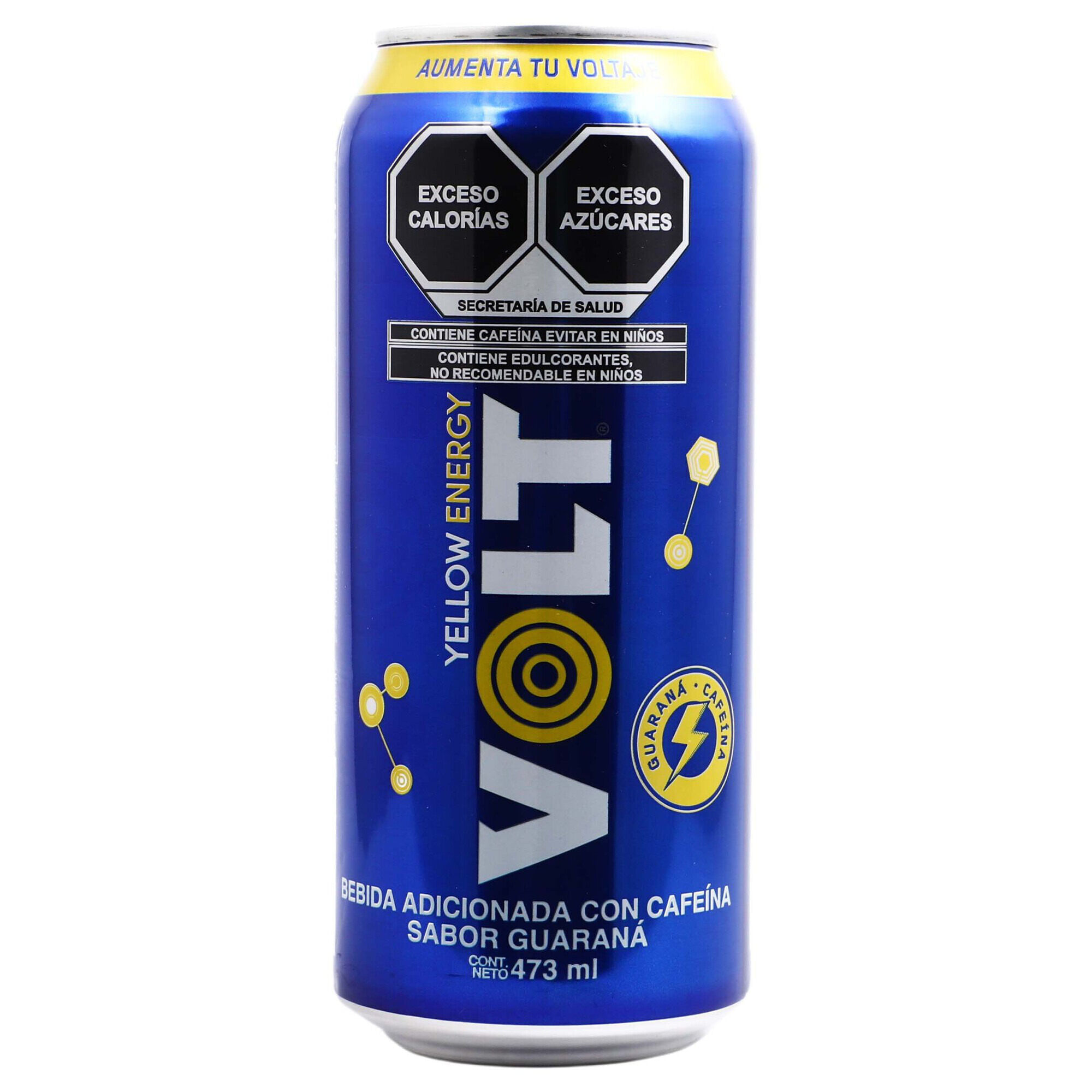 Bebida Energetica Volt Yellow Energy Sabor Guarana 473 Ml - 7 Eleven ...