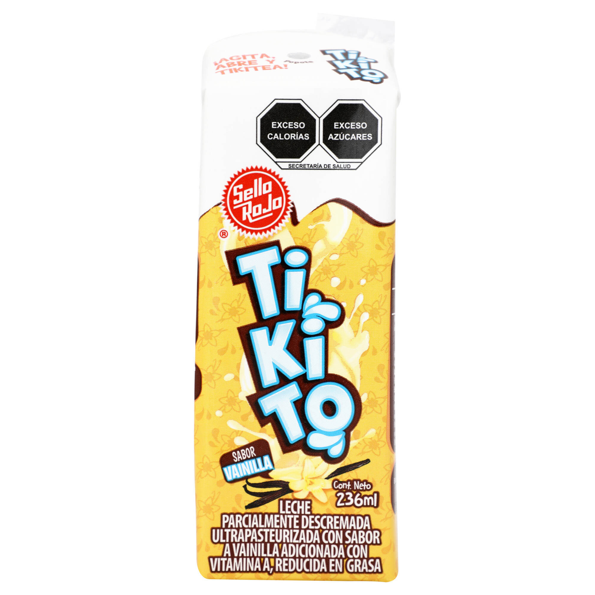 Leche de sabor Sello Rojo Tikito Vainilla 236 Ml - 7 Eleven | Grupo Iconn