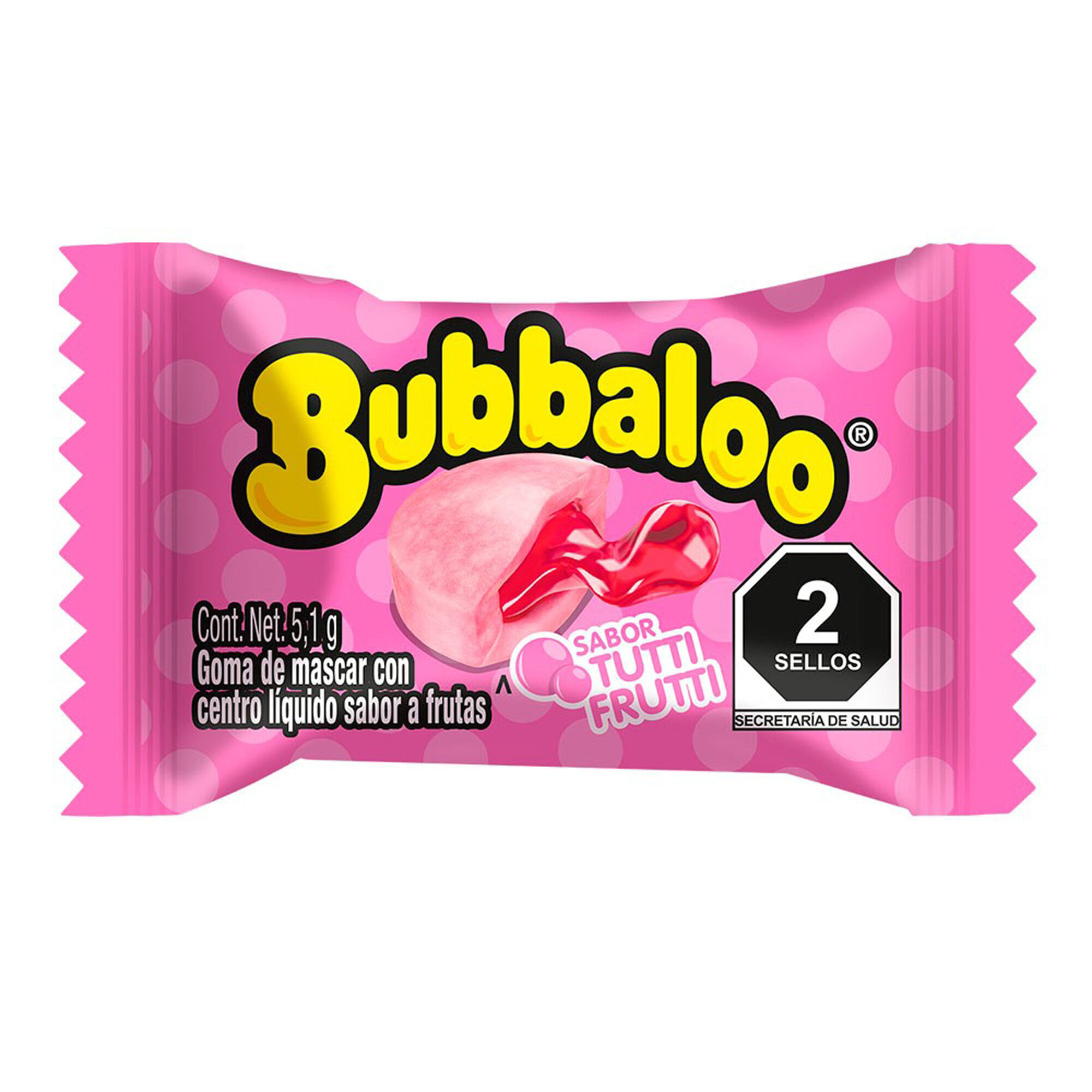 Bubbaloo Tuttifrutti 5.5G - 7 Eleven | Grupo Iconn