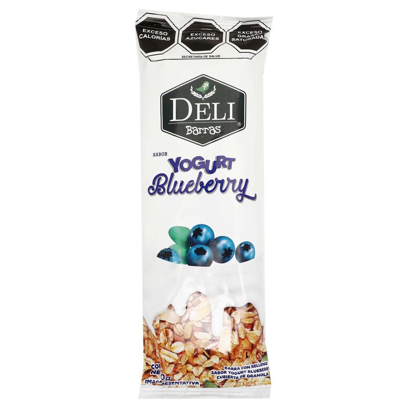 Barra Integral Delibarras Yogurt Blueberry 120 Gr - 7 Eleven | Grupo Iconn