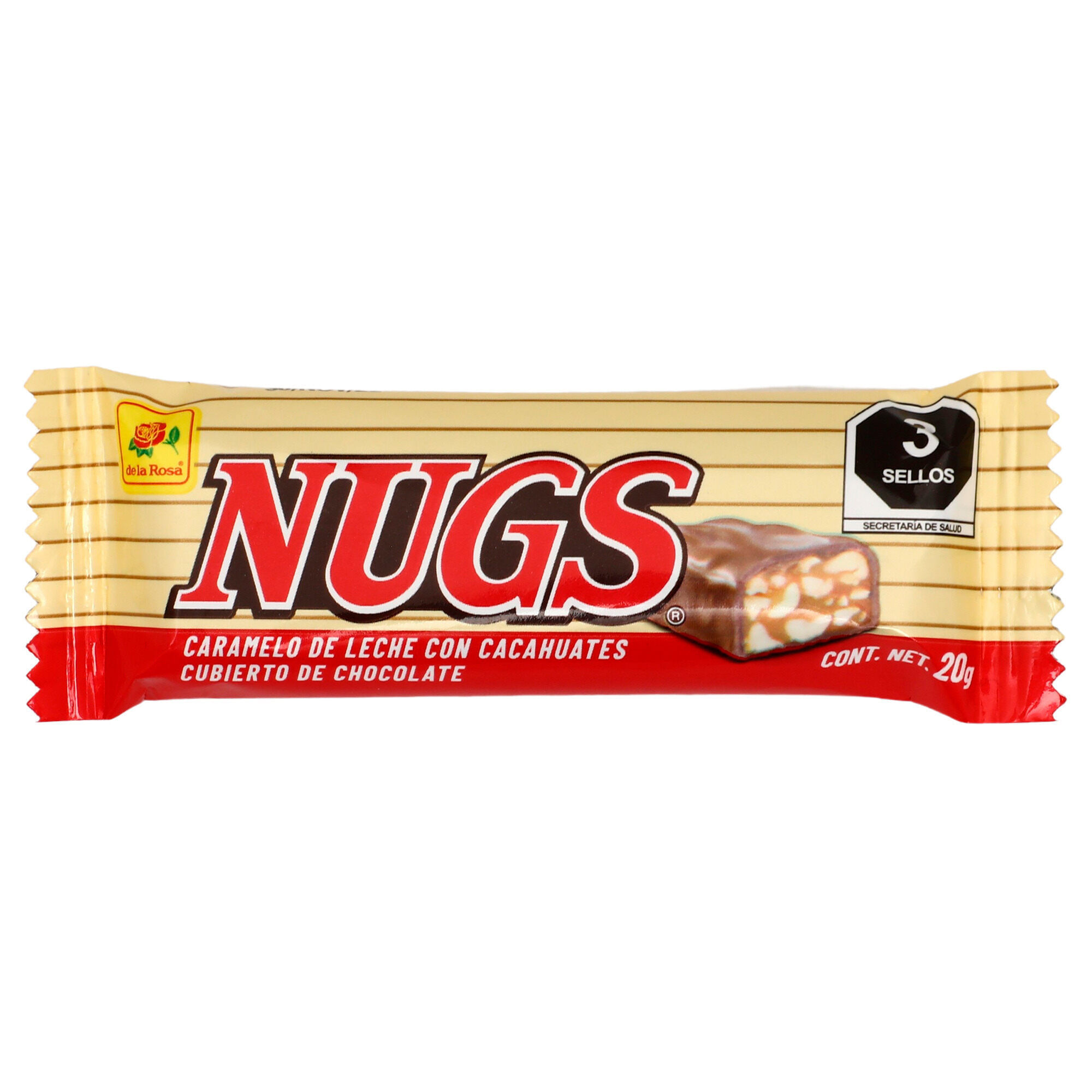 Chocolate De La Rosa Nugs Snack 20 Gr - 7 Eleven | Grupo Iconn