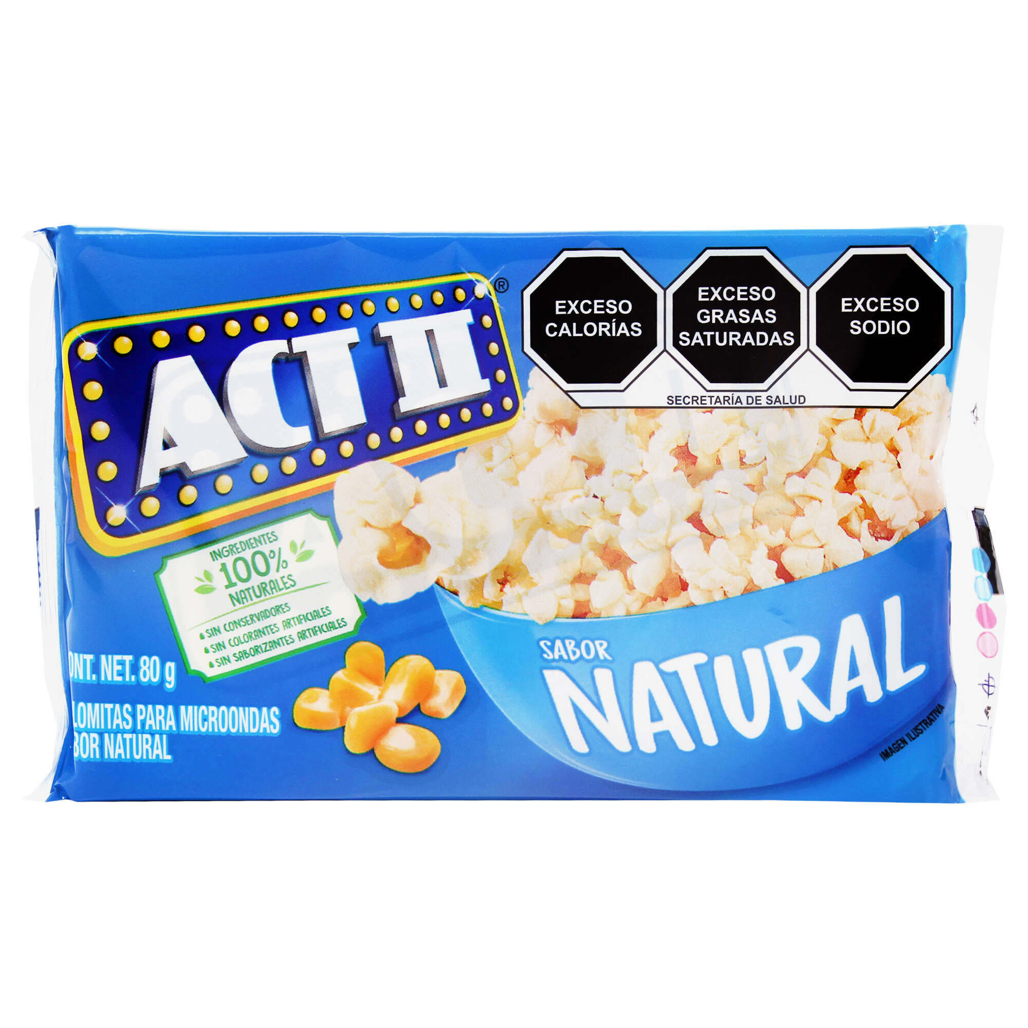 Palomitas Para Microondas Act II Natural 80 Gr - 7 Eleven | Grupo Iconn