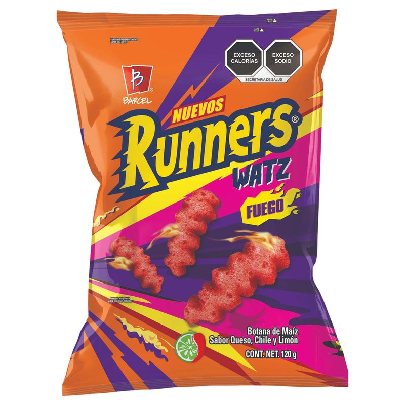 Botana Barcel Runners Watz Fuego 120 Gr - 7 Eleven | Grupo Iconn