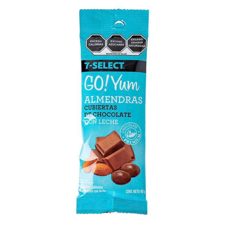 Chocolate 7-Select Almendras 40 Gr - 7 Eleven | Grupo Iconn