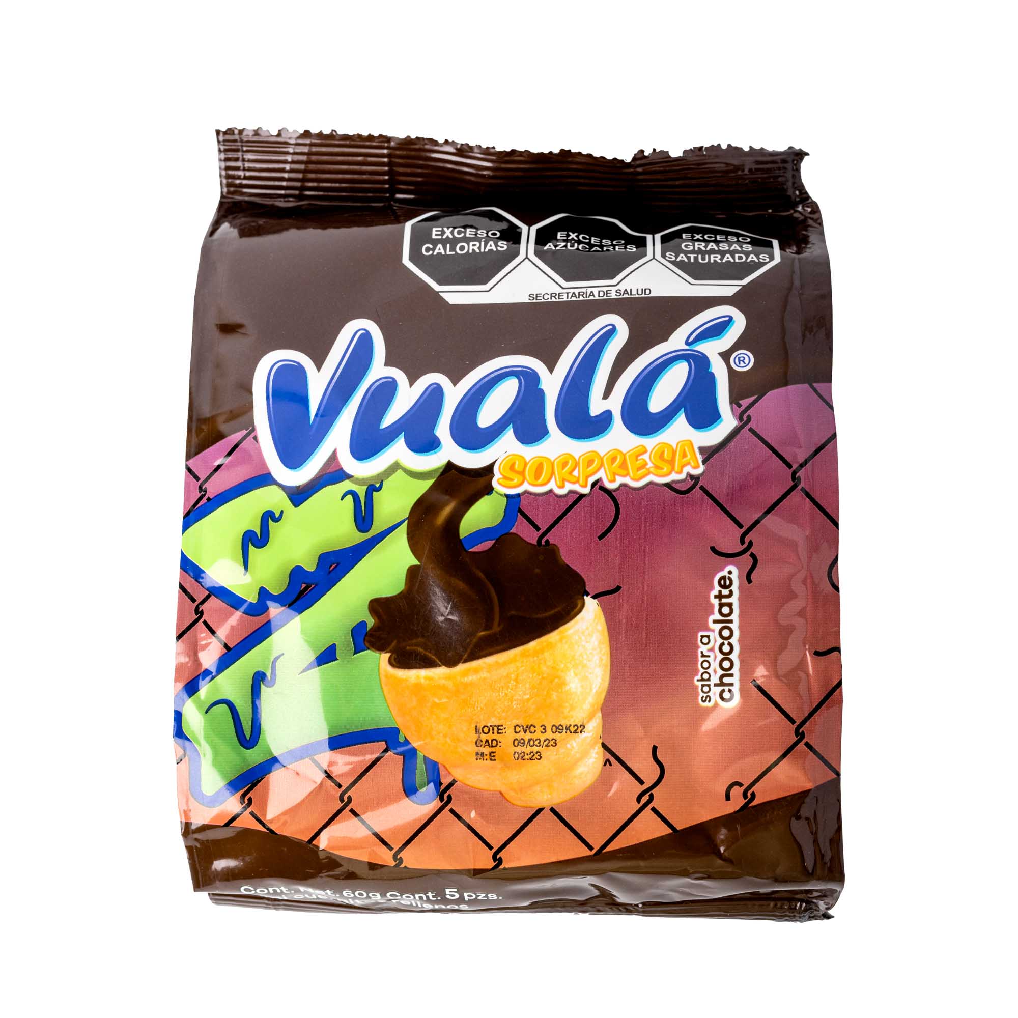 Cuernito Vuala Relleno de Chocolate 60 Gr - 7 Eleven | Grupo Iconn