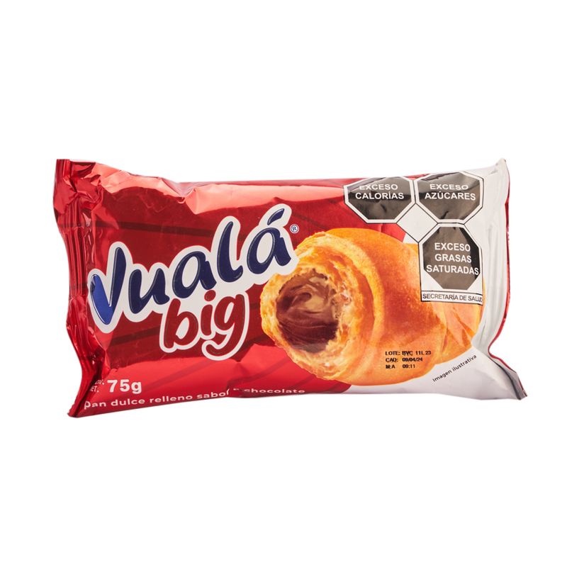 Cuernito relleno Vuala rellenos de Chocolate 75 Gr - 7 Eleven | Grupo Iconn